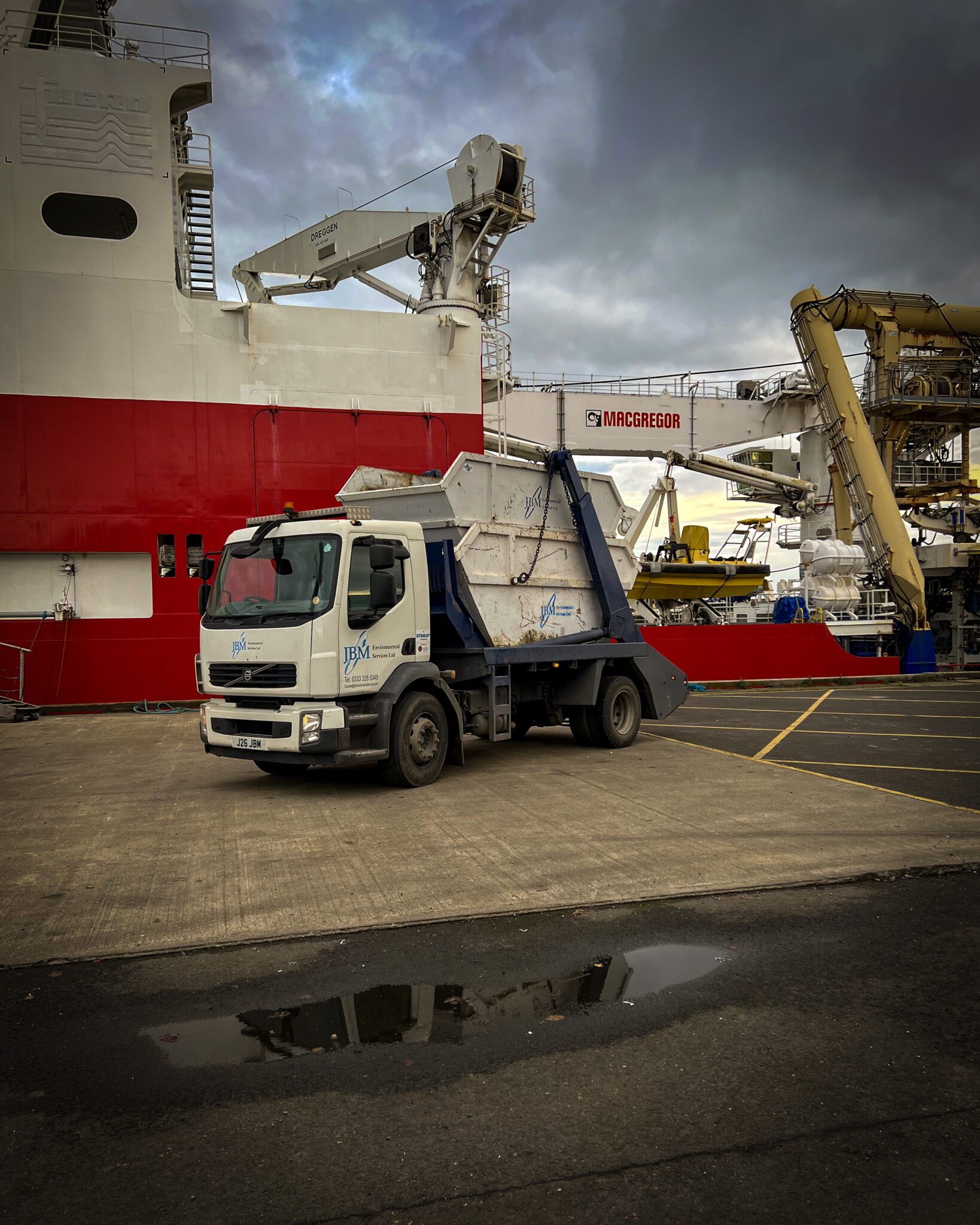 Offshore Skip Hire Services | JBM Environmental Services